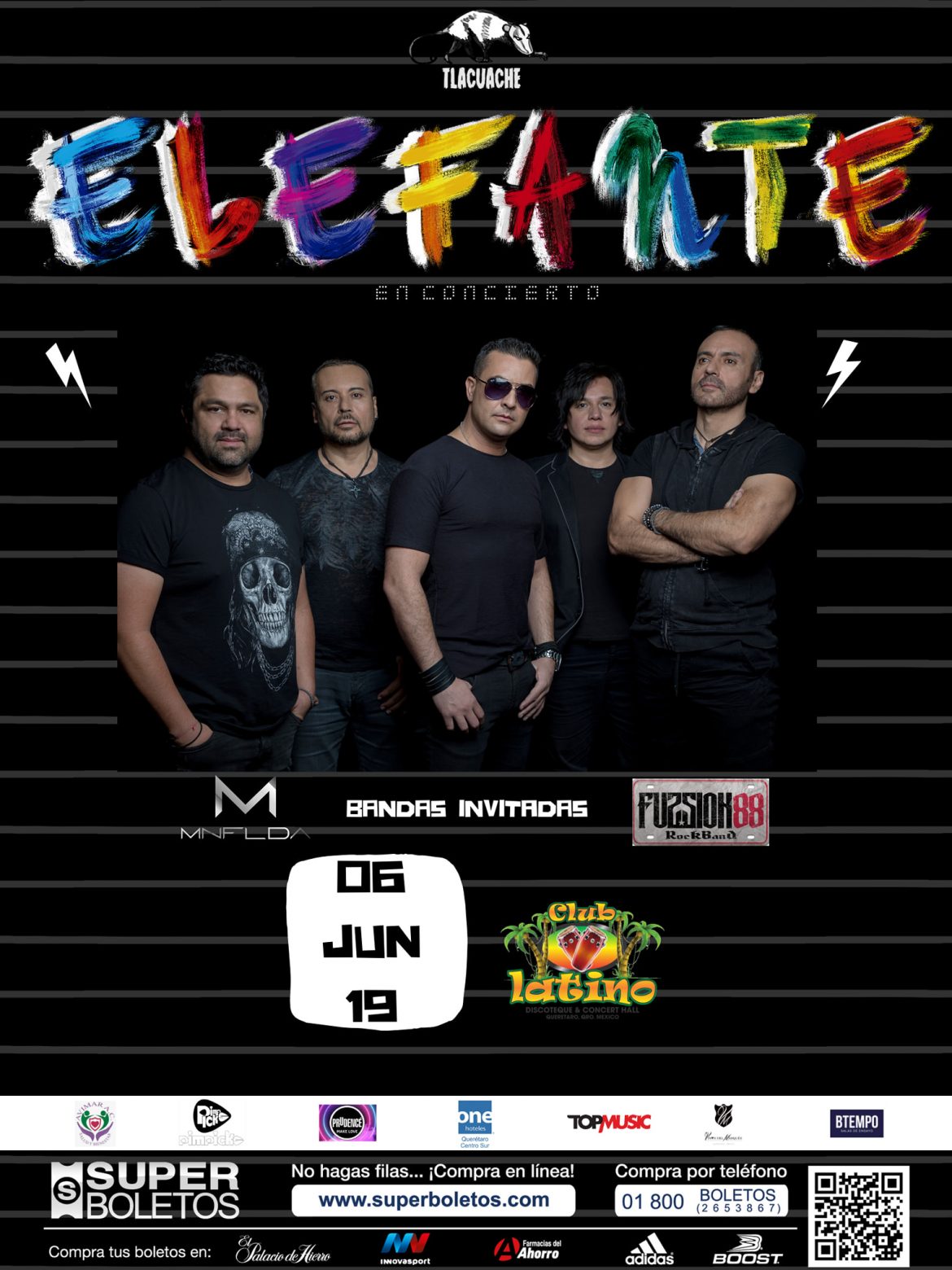 Elefante se presentará en Querétaro y no te lo puedes perder - Revista ...